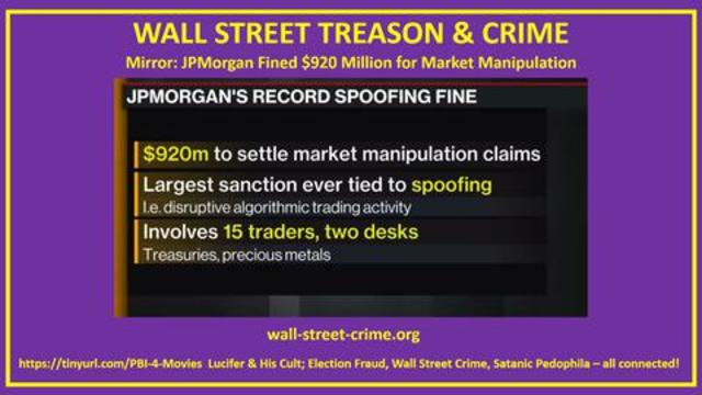 Mirror: JPMorgan Fined $920 Million For Market Manipulation – Robert ... Mirror: JPMorgan Fined $920 Million For Market Manipulation – Robert ...