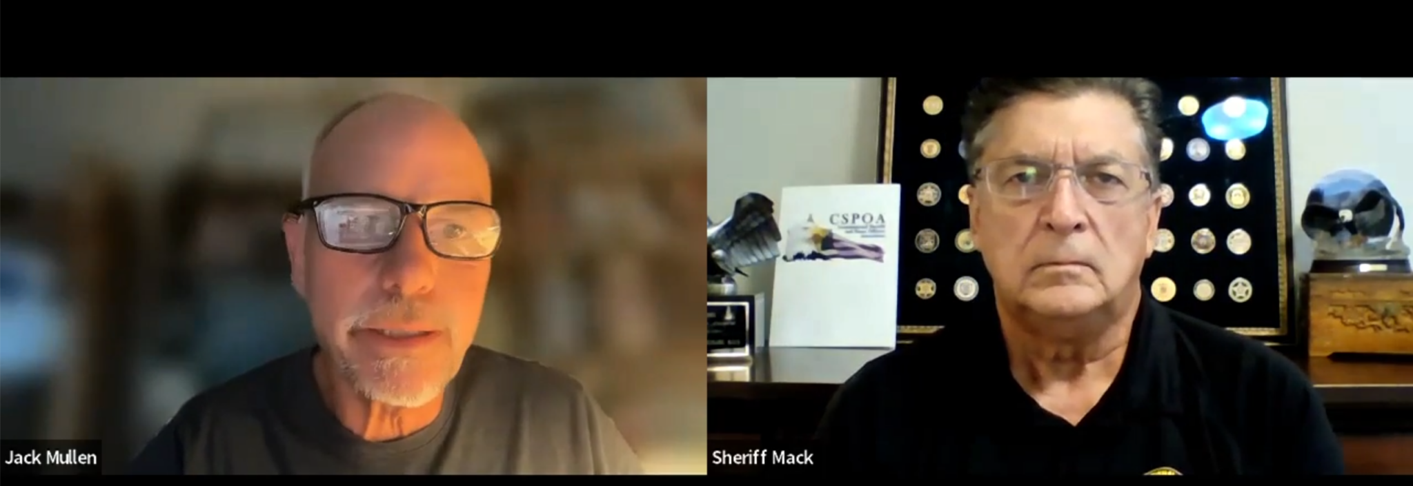 Sheriff Mack Offers Rousing and Heartfelt Talk Today – Robert David Steele
